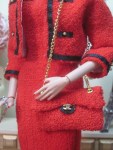 Chanel Inspired Cherry Red Suit | bellissimacouturefashions