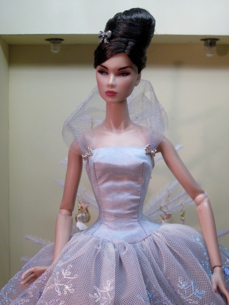Snowflake Sparkle Party Dress | bellissimacouturefashions