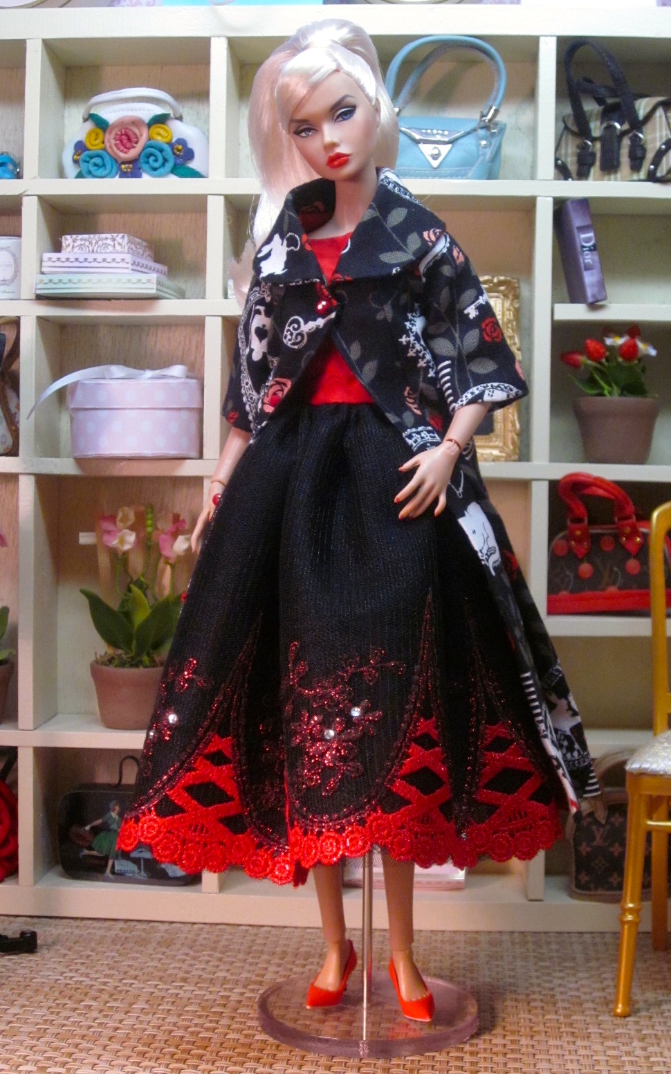Essentially Alice Coat and Party Dress Ensemble | bellissimacouturefashions