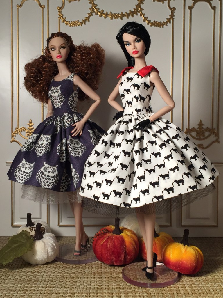 Two Halloween Party Dresses in Superstition and All Owls’ Eve ...