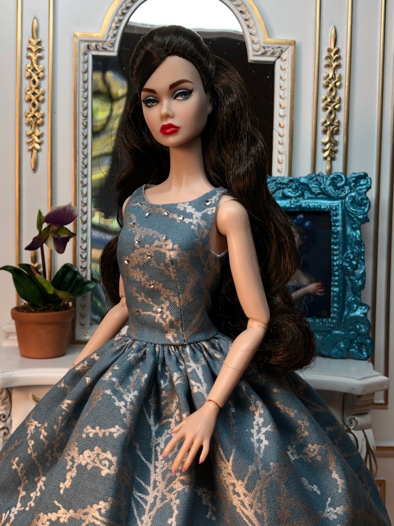 First Frost Party Dress | bellissimacouturefashions