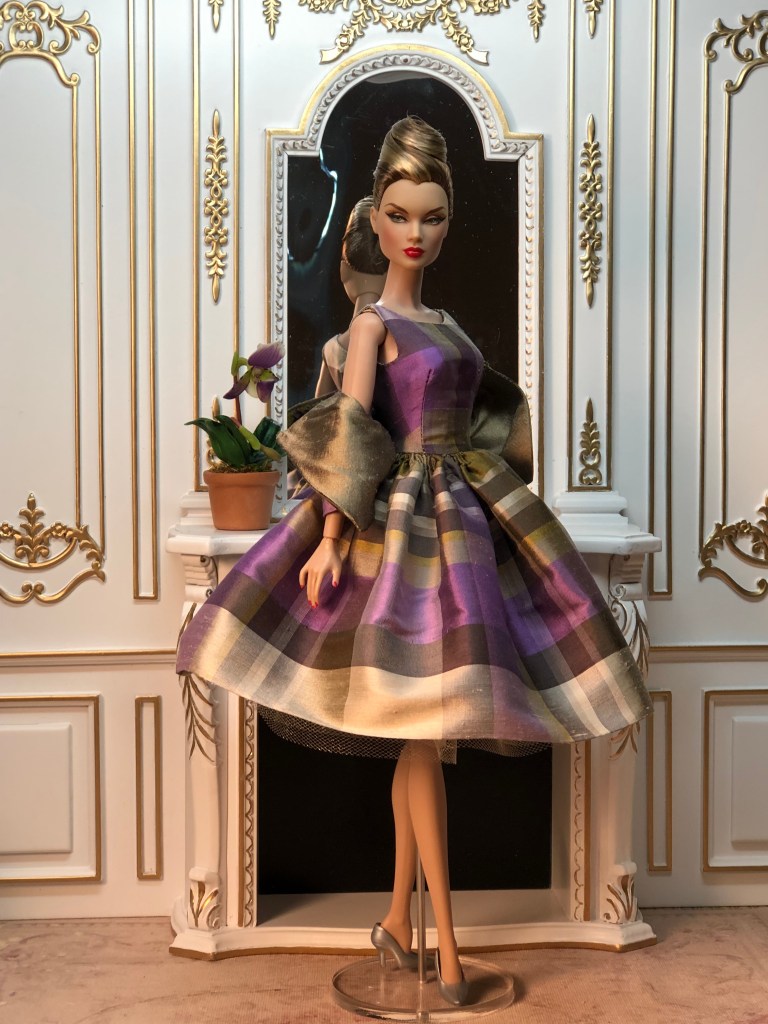 Grape Arbor Silk Dress and Jacket | bellissimacouturefashions