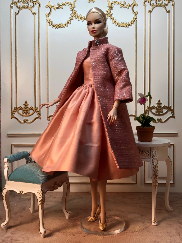 Desert Rose Coat Ensemble | bellissimacouturefashions