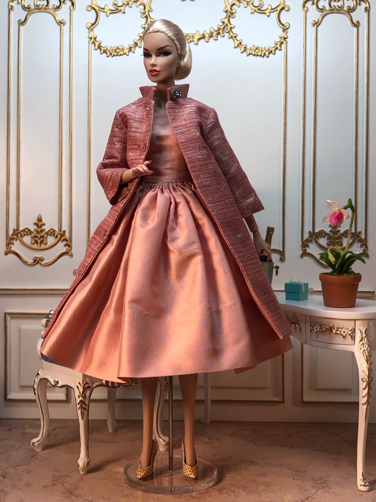 Desert Rose Coat Ensemble | bellissimacouturefashions