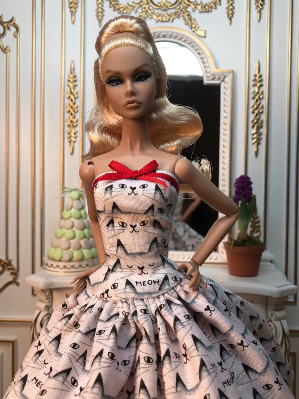 MEOW Play Dress | bellissimacouturefashions